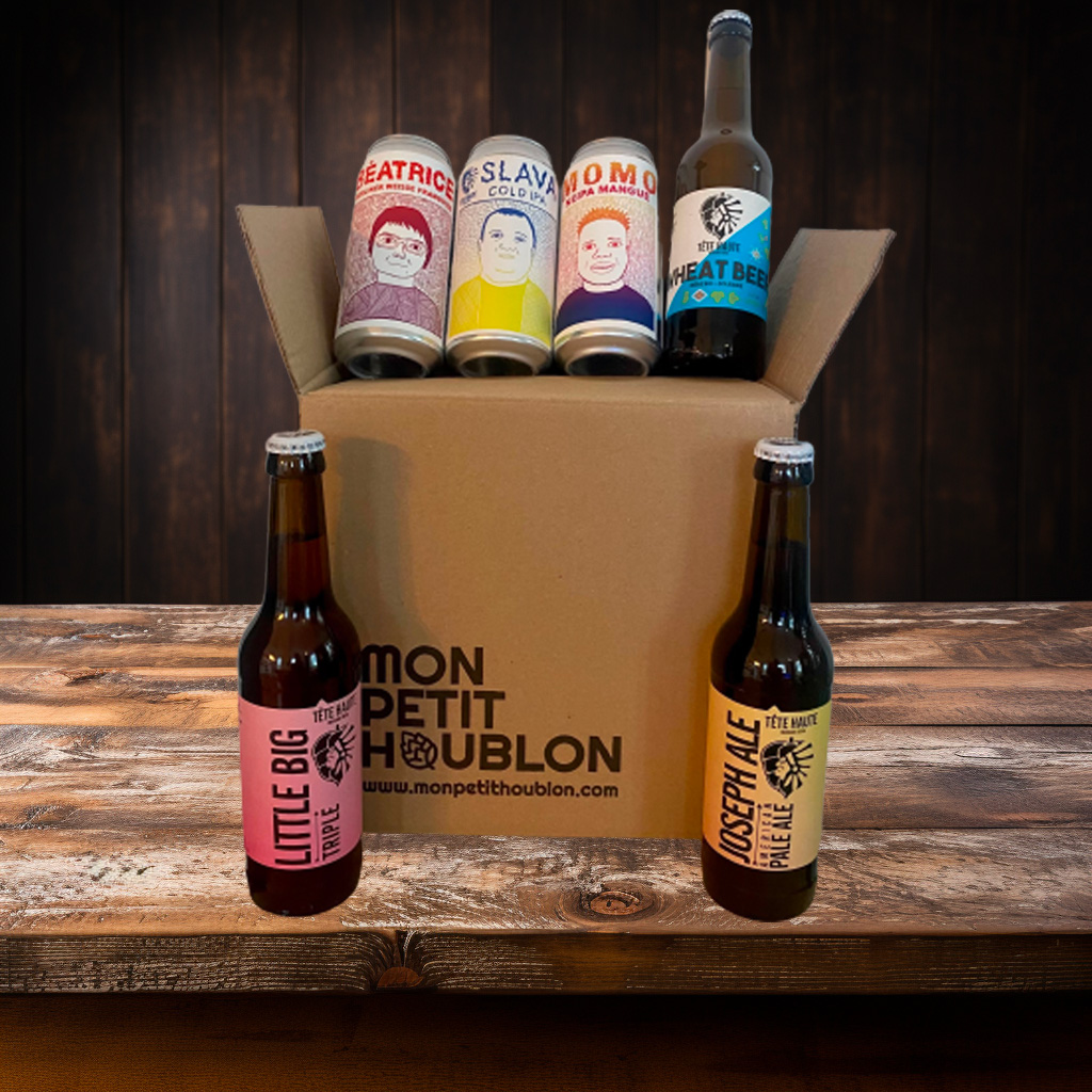 Coffret bière Tête Haute - Mon Petit Houblon